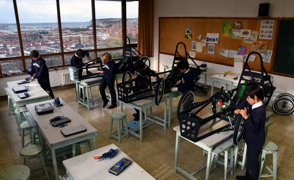 Nueva aula STEAM – Greenpower Gaztelueta