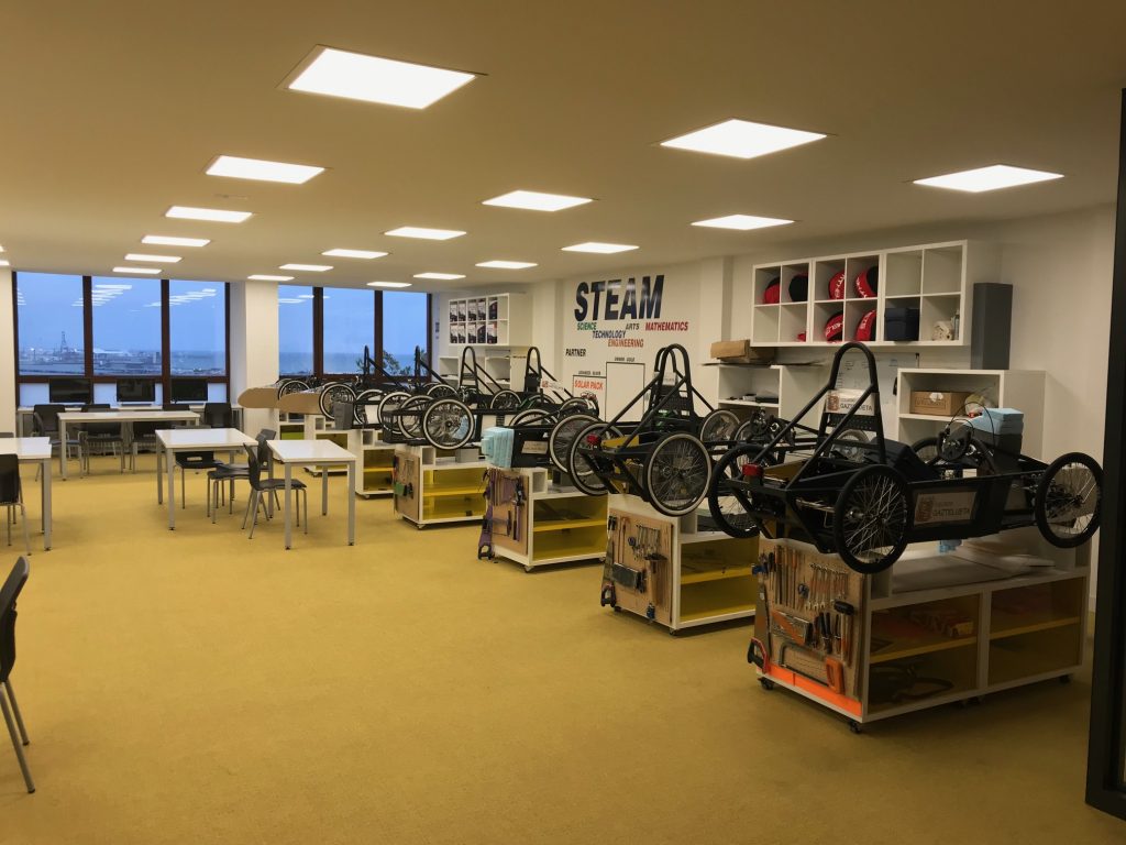 Building the greenpower kit from scratch to prepare for the first race ...